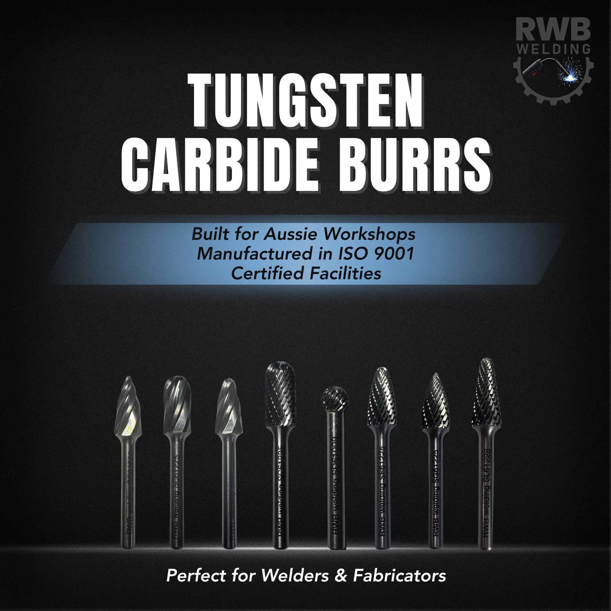 Carbide Burrs for Metalwork | RWB Welding Official Store